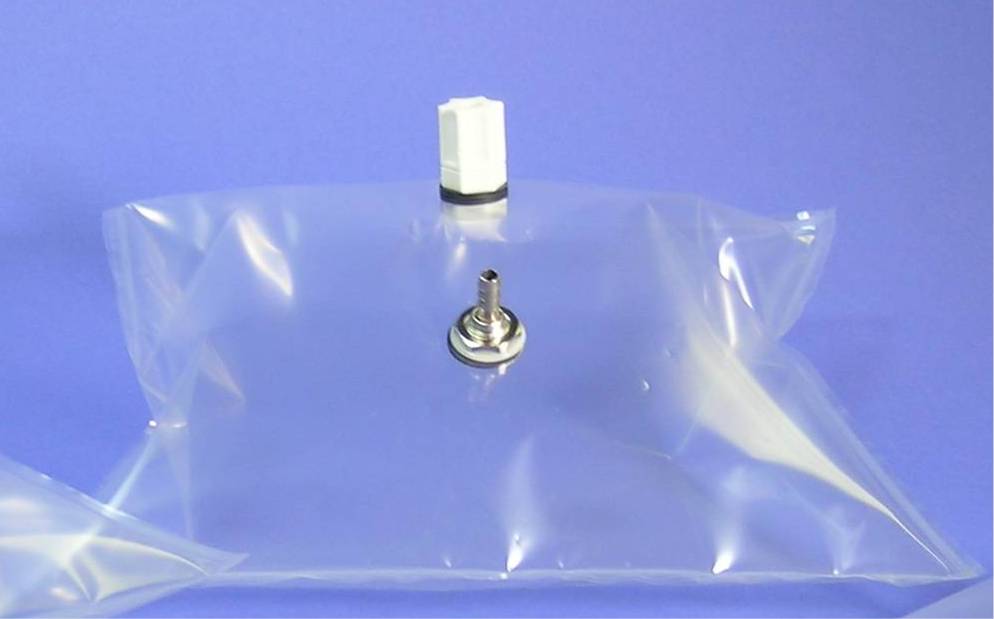 FEP Gas Sample Bags with Nickel Plated HR® ON/OFF Valve with 1/4 ...
